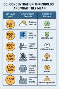 How Poor Air Circulation Affects Indoor CO₂ Levels - Carbo Europe
