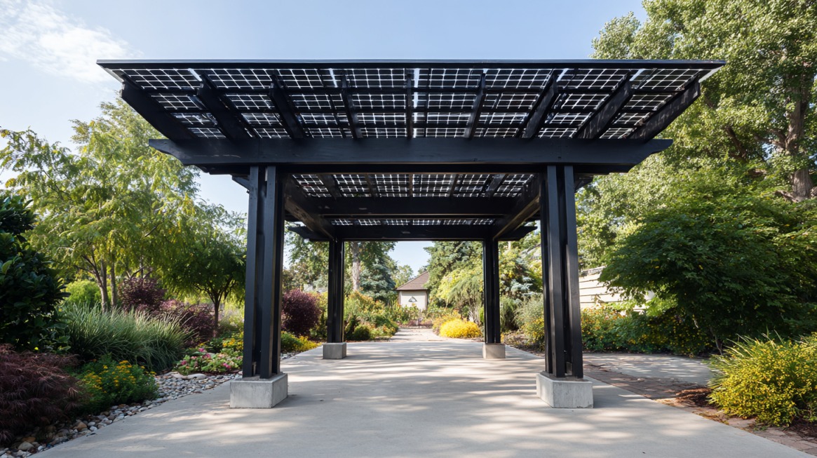 A Step-by-Step DIY Guide to Build a Solar Pergola