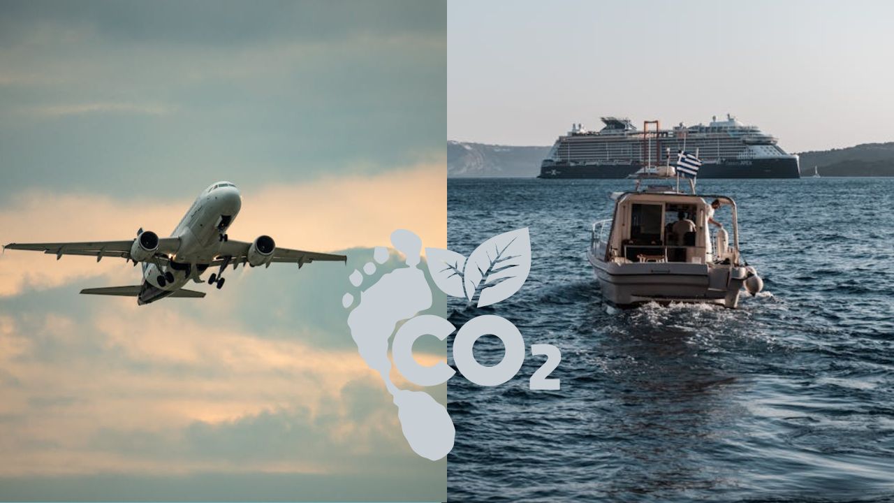 Plane Vs Boat Travel - Which One Leaves A Bigger Footprint - Carbo Europe